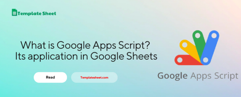 What is Google Apps Script? Its application in Google Sheets - Google ...
